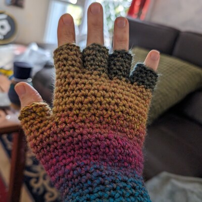 Super Easy Hobo Gloves Crochet PATTERN PDF / Half Finger Gloves Crochet ...