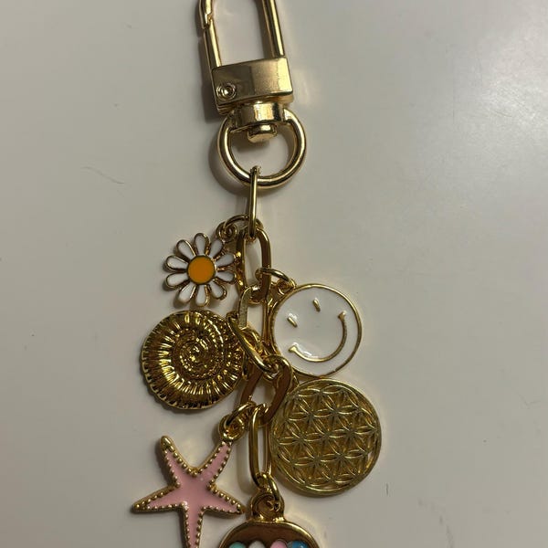 Build Your Own Custom Charm Keychain, Pick Your Charms, Make Your Own ...