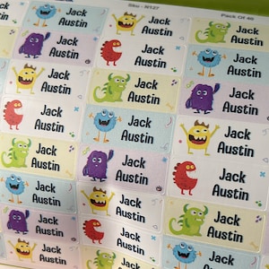 Personalised Flag Name Sticker 60 X 10 Mm Flag Bumper Sticker ...