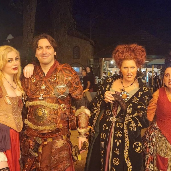 Larp Viking Armor. Leather Armor for a Celtic, Barbarian, Pagan or ...