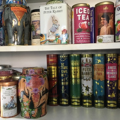 Peter Rabbit Tea Tin Beatrix Potter Loose Leaf Tea Hostess - Etsy