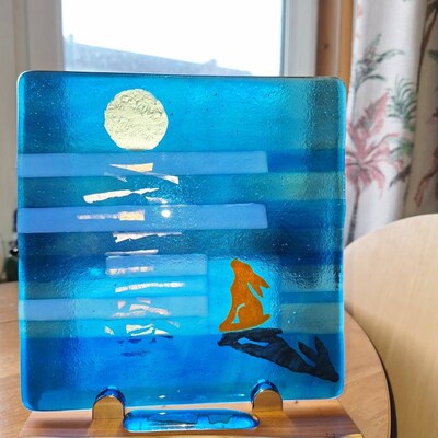 Fused Glass Display Stands With Central Groove for Glass Fusion Stands ...