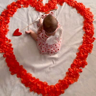 SALE Heart Shaped Angel Wings Baby Toddler Child Adult Costume Wedding ...