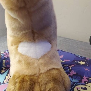 Kemocube's Fursuit Slim Sock Paws Pattern Digital PDF Download - Etsy