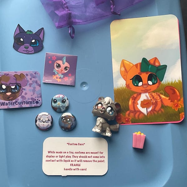 Lps Littlest Pet Shop OOAK Custom Amity From the Owl House Inspired ...