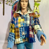 Patchwork Chore Coat Pattern - Etsy Canada