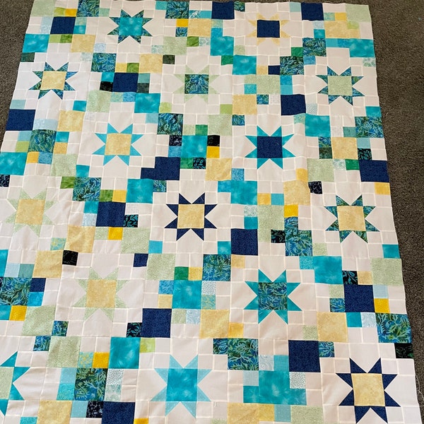 Brightly Quilt Pattern, PDF - Etsy