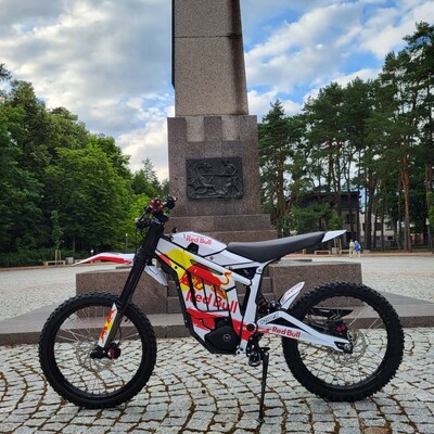 Surron Light Bee X Graphics Kit SQUARE TEK Grey Stickers Decals ...