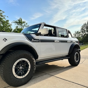 2021 Ford Bronco Retro Full Body Graphic Decal MATTE BLACK - Etsy