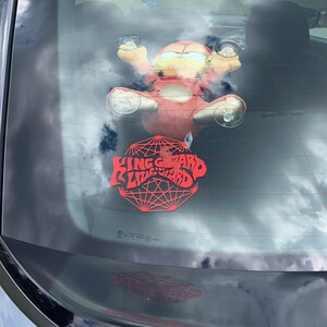 King Gizzard and the Lizard Wizard Fishie Smile DECAL 4x2.8in. - Etsy