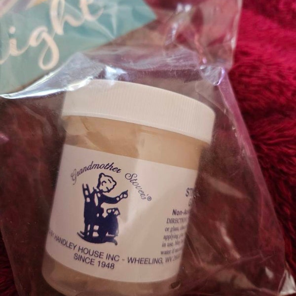 Dollhouse Miniature Wallpaper Paste Grandmother Stover's Yes Paste Glue ...