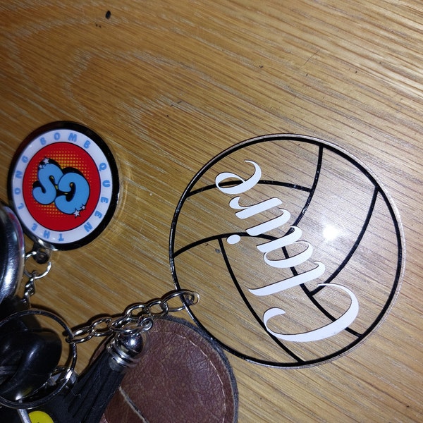 Personalised Netball Keyring / Perfect for Netball Teams - Etsy UK