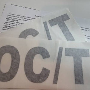 High Visibility Custom Sew-on Reflective 5 Inch Panels 4 Panel Lengths ...