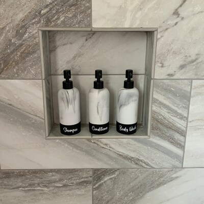 Shampoo Conditioner Body Wash Stickers Personalized Shampoo Labels ...