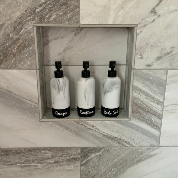 Shampoo Conditioner Body Wash Stickers | Personalized Shampoo Labels ...