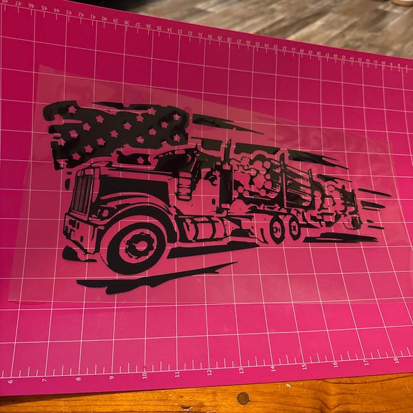 Dually Trailer Pickup Truck Offroad Lifted SVG, Clipart, Files for ...