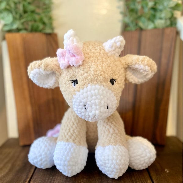 PATTERN BUNDLE - Colbie the Cow and Buttercup the Bunny - Etsy