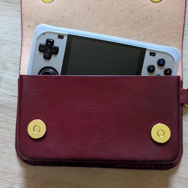 Nintendo Game Boy Advance SP Case - Leather Game Boy Advance Case - Etsy