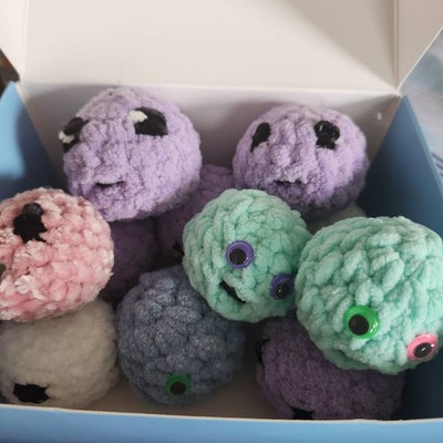 Stress Blobs PATTERN/ Crochet Fidget Toy Pattern/ Crochet Fidgets/ No ...