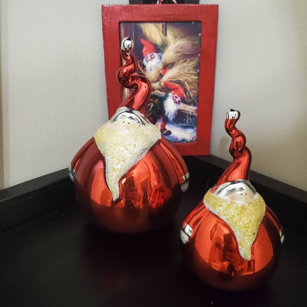 Santa Nisse Tomte of the Forest Decoration Handmade Sandinavian - Etsy