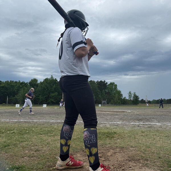 Custom Drip Arm Sleeve Ice Cream Paint Sprinkles Baseball Fastpitch ...