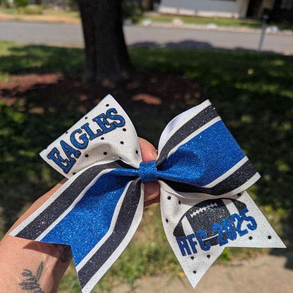 Cheer Bow Box, Cheer Bow Box and Makeup Bag, Cheer Bow Holder, Bow Box ...
