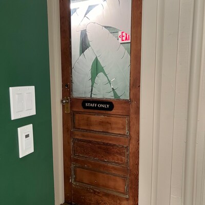 Maximum Occupancy Sign, Maximum Room Occupancy, Hotel, Restaurant ...