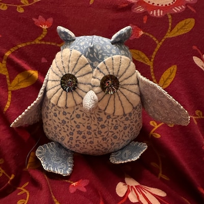 Owl Sewing Pattern, Twinkle Owl Soft Toy PDF Pattern & Photo-tutorial ...