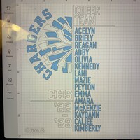 Cheer Team Template Svg, Cheer Roster Svg, Png Svg Dxf Eps Ai, Cheer ...
