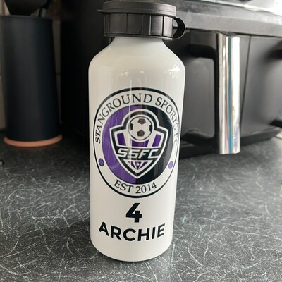 Personalised Frosted Cold Cup Personalised Cold Cup Sticker Iced Coffee ...