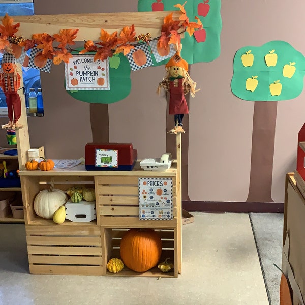 PRINTABLE Pumpkin Patch Pretend Play Kit | Kids Pretend Play ...