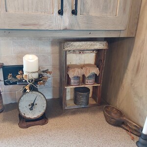 Rustic Country Farmhouse Wall Shelf With Drawer and Removable Shelf - Etsy