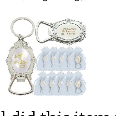 12 PCS Personalized Quinceañera Favors 18 Birthday Sweet 16 Mirror ...