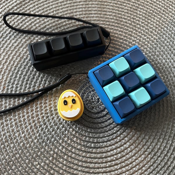 Custom 9-key Mechanical Keyboard Fidget | Stress Relief Desk Toy - Etsy