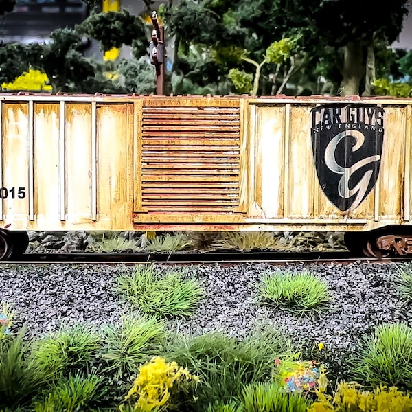 Custom Printed Model Train Box Car, HO Scale Box Car, Personalized Box ...
