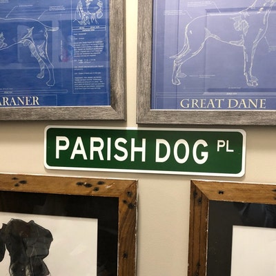 Kangal Dog, Kangal Dog Lover, Kangal Dog Sign, Custom Street Sign ...