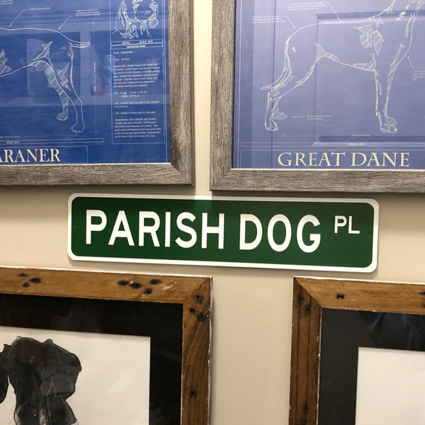 Kangal Dog, Kangal Dog Lover, Kangal Dog Sign, Custom Street Sign ...