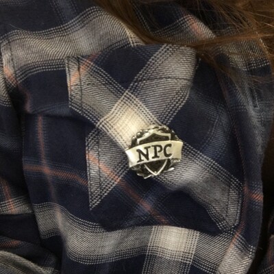 NPC Class Badge RPG Character Class Pin Handcrafted Pewter Accessories ...