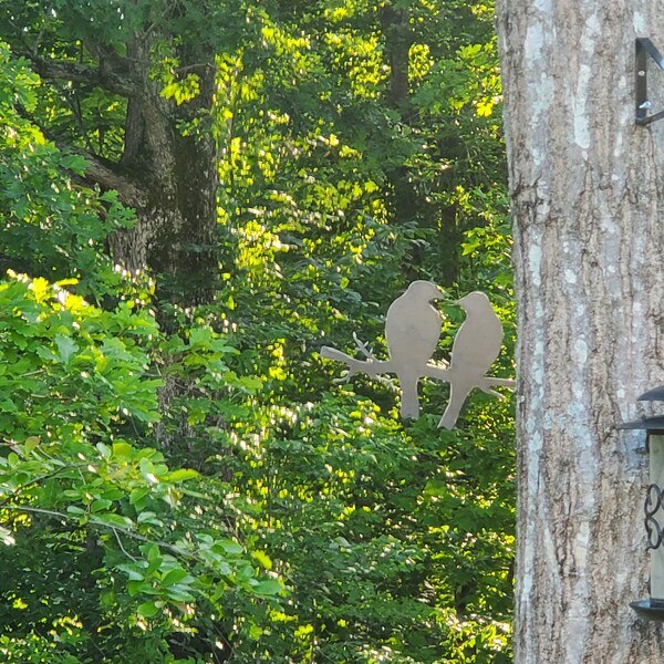 Metal Puffin/home & Garden Decor/metal Tree Art/hand Made/puffin /free ...