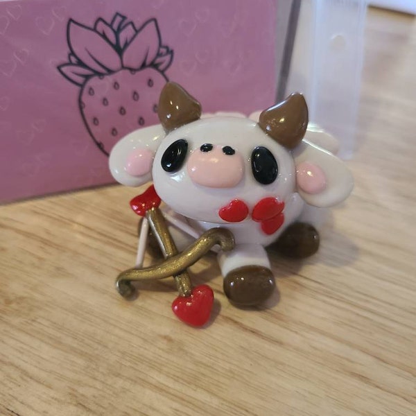 Sad Sprout Panda Polymer Clay Figurine//sculpture//desk Buddy - Etsy