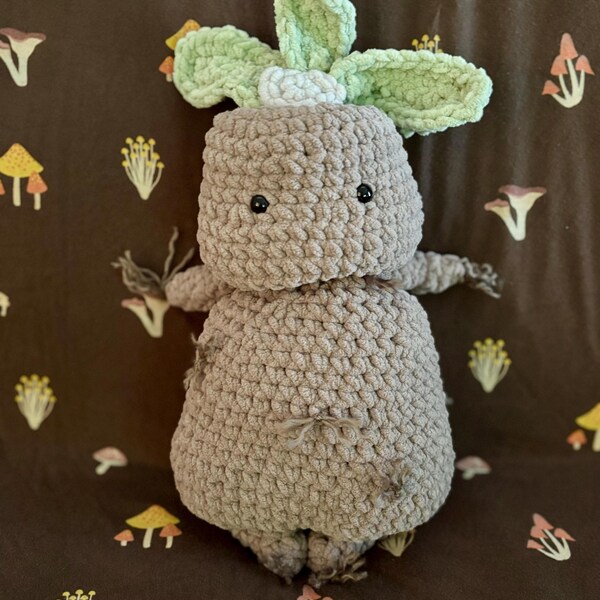 Stardew Valley Jumbo Junimo Crochet Pattern, DIY Plush Toy Pattern ...