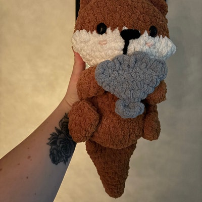 Amigurumi Otter Pattern, Plush Pattern, PDF Pattern, Stuffed Otter Toy ...