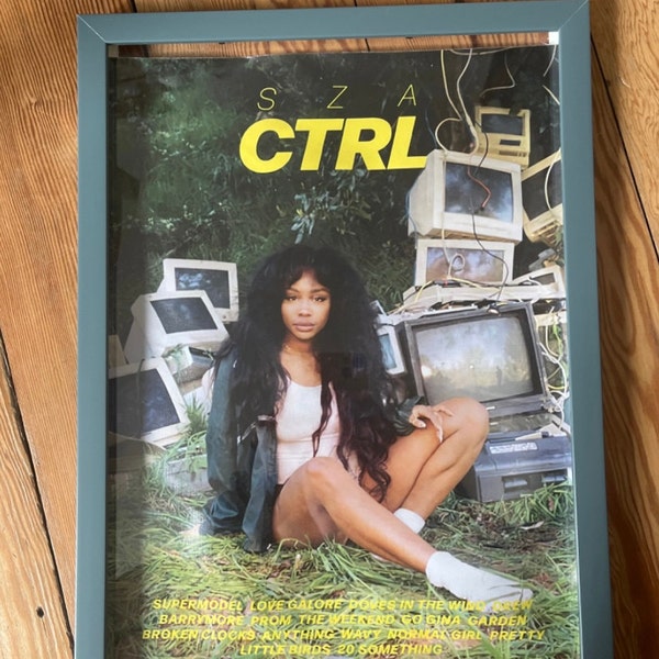 Sza Poster Prints Sza Posters Sza Merch Sza Ctrl Sza Sos Classic Retro ...