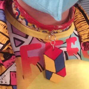 Soft Pleather Cow Chokers With Bell Custom Printed MULTI Colors Cow ...