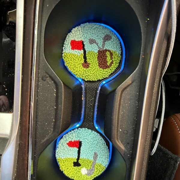 Punch Needle Magic 8 Ball Coaster- Pool Ball Car Coaster for Billiards ...