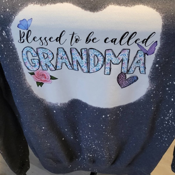 Bleached Gildan Sweatshirt Blanks, Sublimation Vinyl Screenprint Ready ...