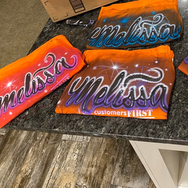 Baddie Airbrush Name-airbrushed T-shirt Design Personalized Birthday ...