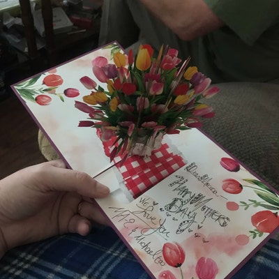 Travel Lover Pop up Birthday Card Travel Suitcase Pop up Card Father ...