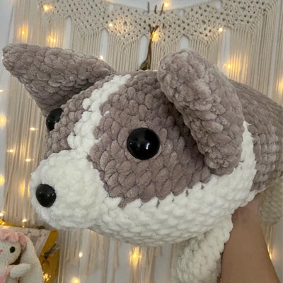 Corgi Sploot Plushie Pattern - Etsy