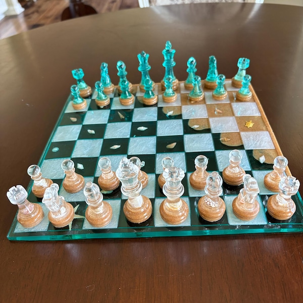 Pink Chess Set - Design Your Own Unique Handmade Chess Pieces & Board ...